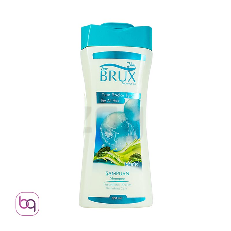 شامپو بروکس Brux آبی برای انواع مو - بانه گالری