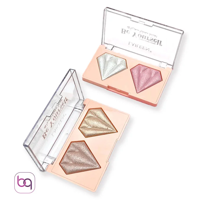 هایلایتر الماسی 2 رنگ اورجینال Lareen 057-1 - خرید هایلایتر