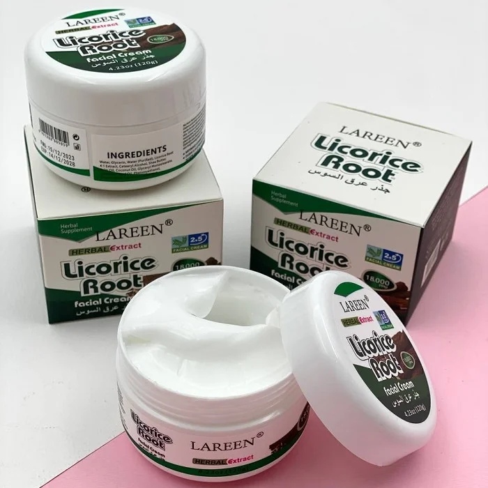 کرم ترمیم‌کننده و ضدجوش‌ و لک شیرین‌بیان اورجینال Lareen